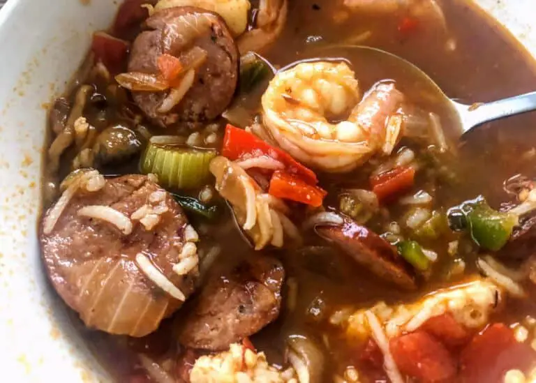 Easy New Orleans Gumbo - with chicken, shrimp, and sausage - Abundance ...